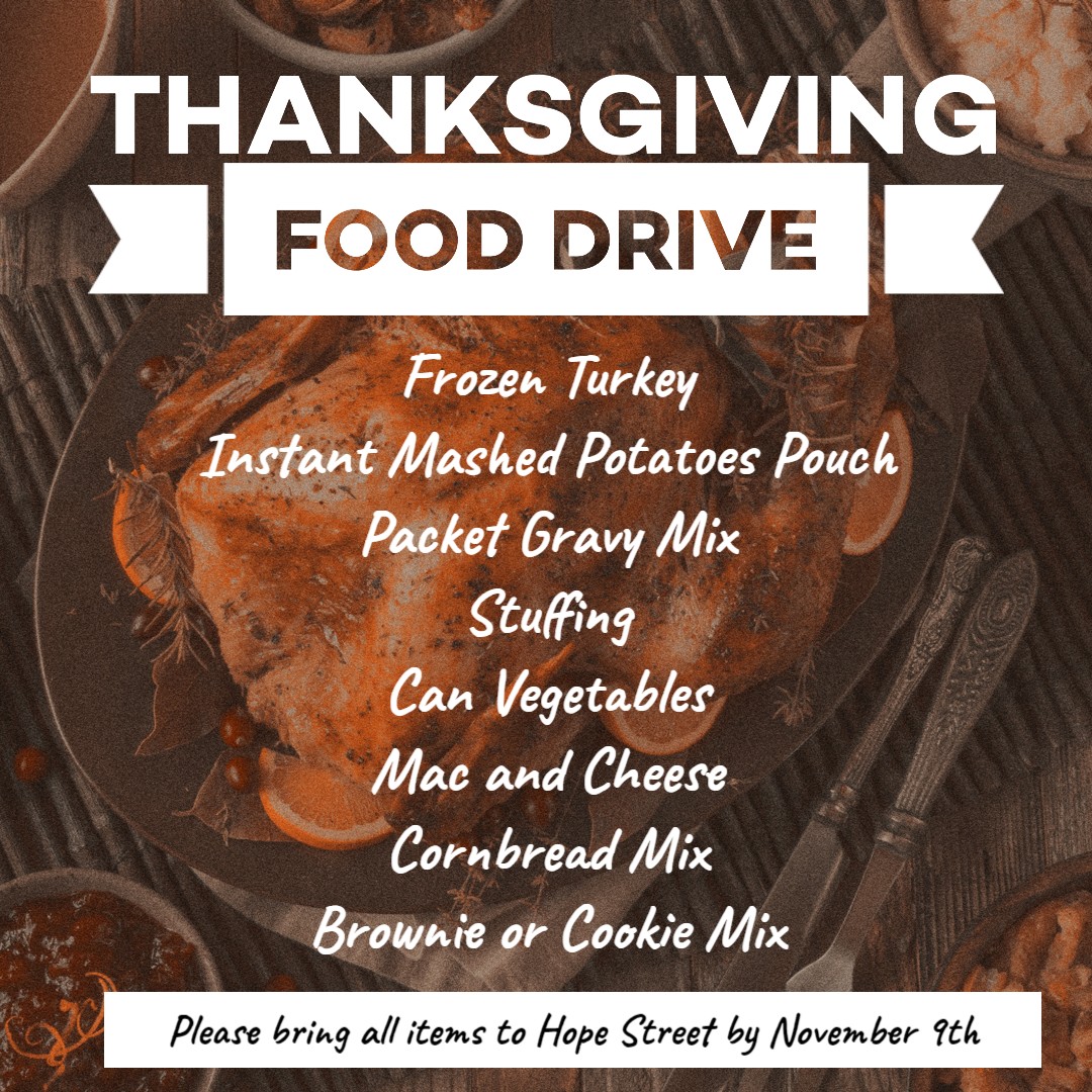 Hope Street Food Bank | Passionately pursuing a hunger free community